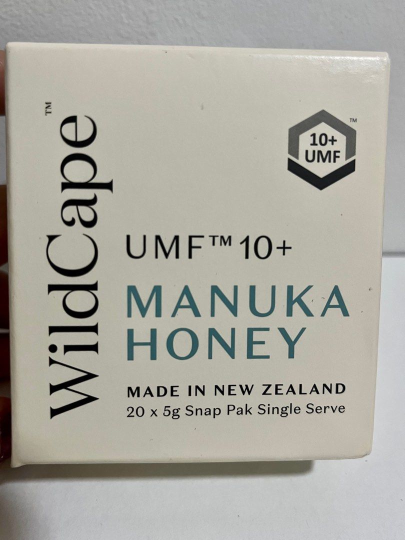 WildCape Manuka honey snap pack umf10+, Health & Nutrition, Health ...