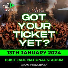 Music Run 2024, Tickets & Vouchers, Event Tickets on Carousell