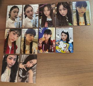 [wts/wtt] newjeans weverse pcs omg ditto album photocards danielle haerin hyein nwjns new jeans ...