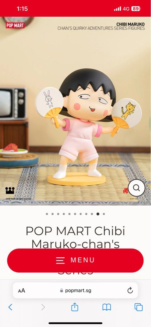 WTS/WTT POP MART Chibi Maruko-chan's Quirky Adventures Series, Hobbies & Toys, Toys & Games on ...