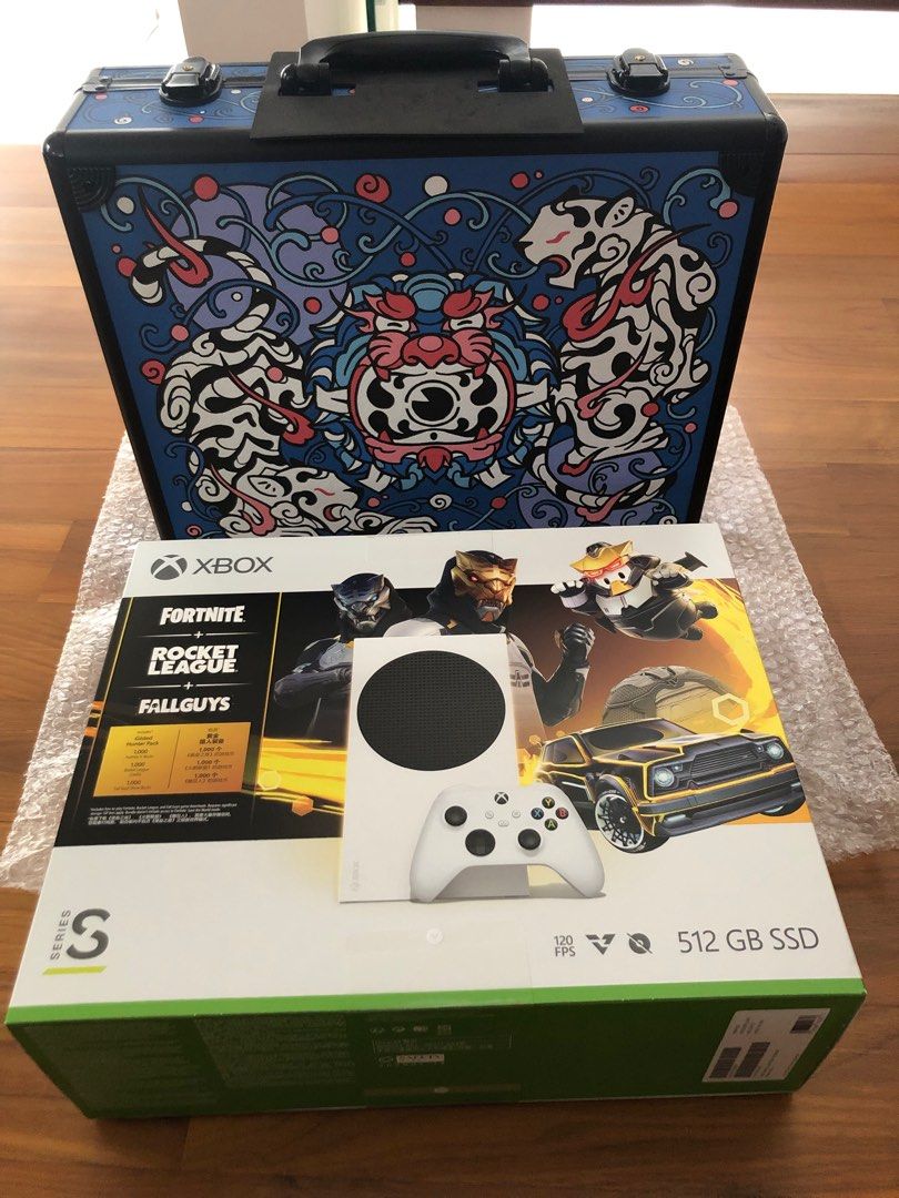 Xbox Series S x Tobyato Blue, Video Gaming, Video Game Consoles, Xbox ...