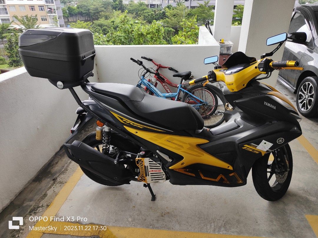 Yamaha NVX V1 (Keyless) 2020, Motorbikes on Carousell
