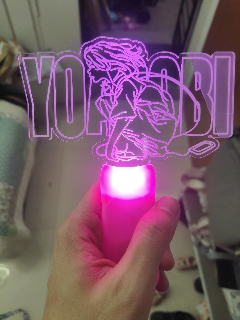 YOASOBI CUSTOM LIGHT STICK USED AT CONCERT, Hobbies & Toys, Memorabilia ...