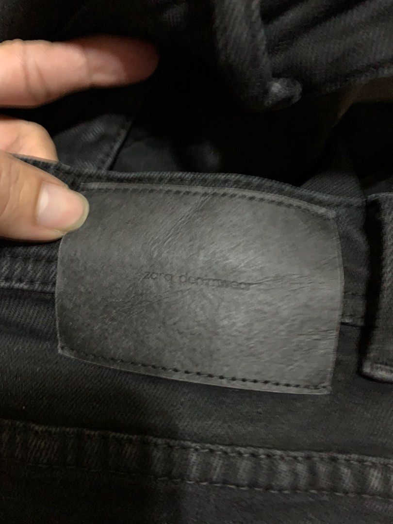 ZARA MAN DENIM BLACK JORTS, Men's Fashion, Bottoms, Shorts on Carousell