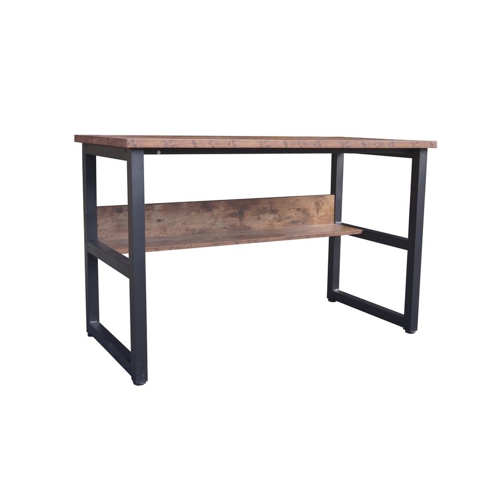 ZETLAND DARK BROWN COMPUTER DESK WITH BOOKSHELF SALE!!!, Home ...