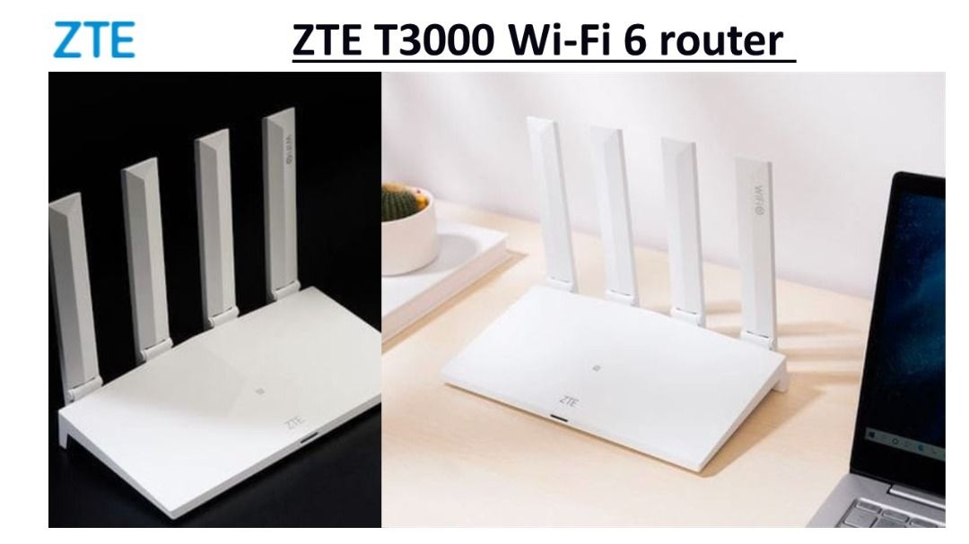 ZTE MESH ROUTER T3000 Wi-Fi 6, Computers & Tech, Parts & Accessories ...