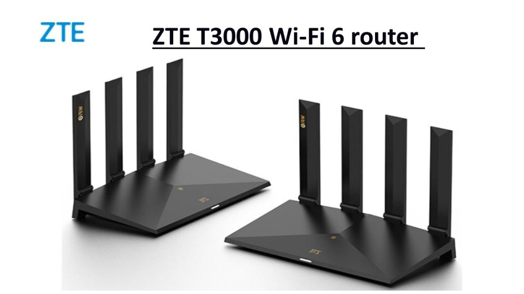 ZTE MESH ROUTER T3000 Wi-Fi 6, Computers & Tech, Parts & Accessories ...