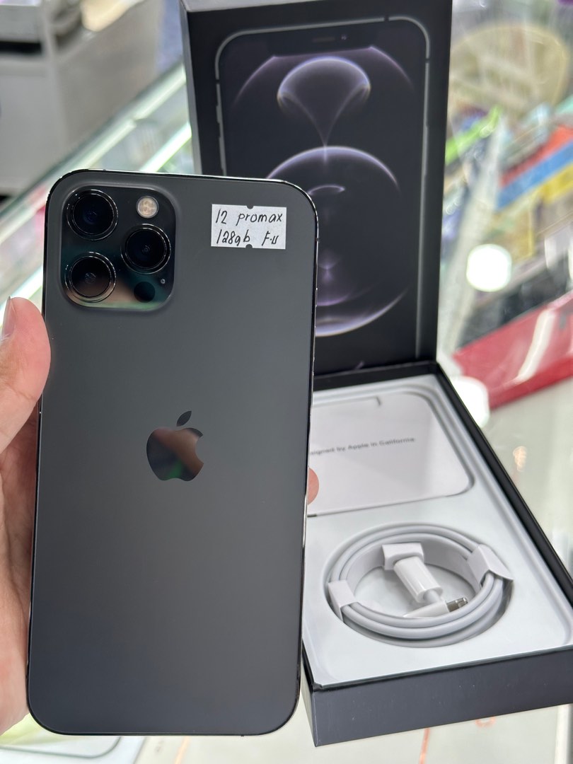 12 promax 128gb openline complete package (scracht lng sa screen ...