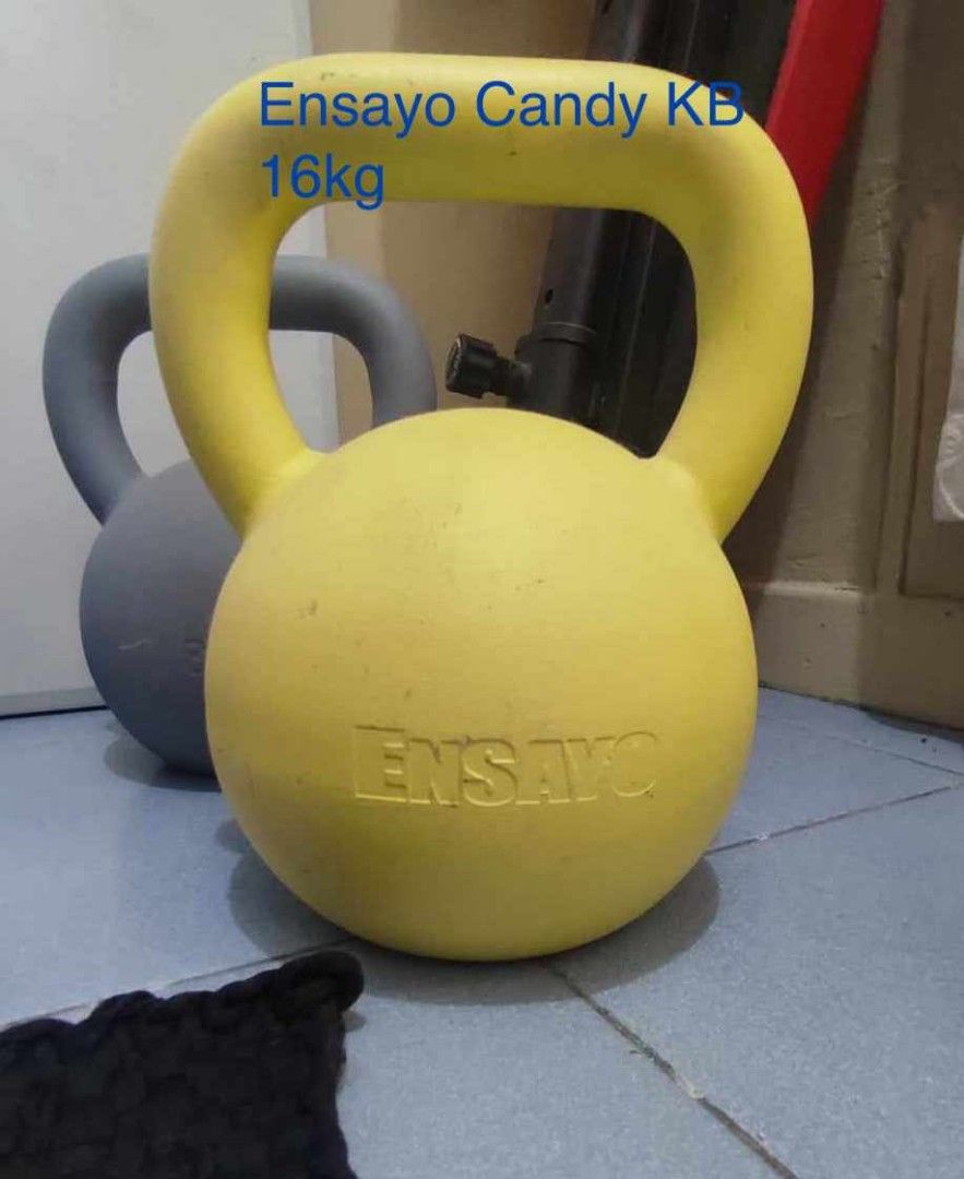 16kg Kettlebell (Ensayo Candy), Sports Equipment, Exercise & Fitness, Weights & Dumbbells on ...