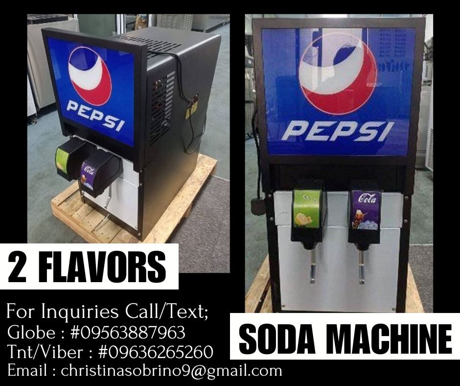 2 FLAVOR SODA MACHINE, Everything Else, Others on Carousell