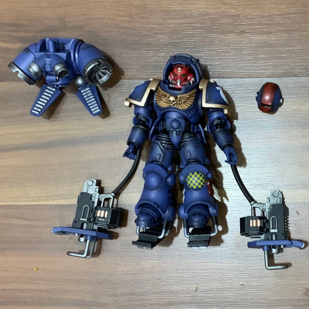 3.75” JOYTOY WARHAMMER 40k ULTRAMARINE PRIMARIS INCEPTORS, Hobbies ...