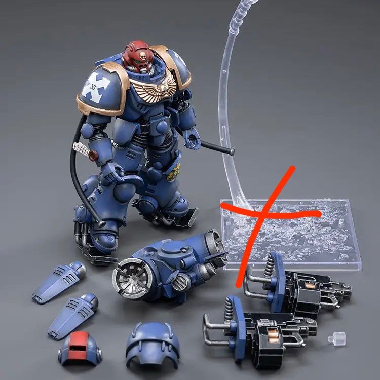 3.75” JOYTOY WARHAMMER 40k ULTRAMARINE PRIMARIS INCEPTORS, Hobbies ...