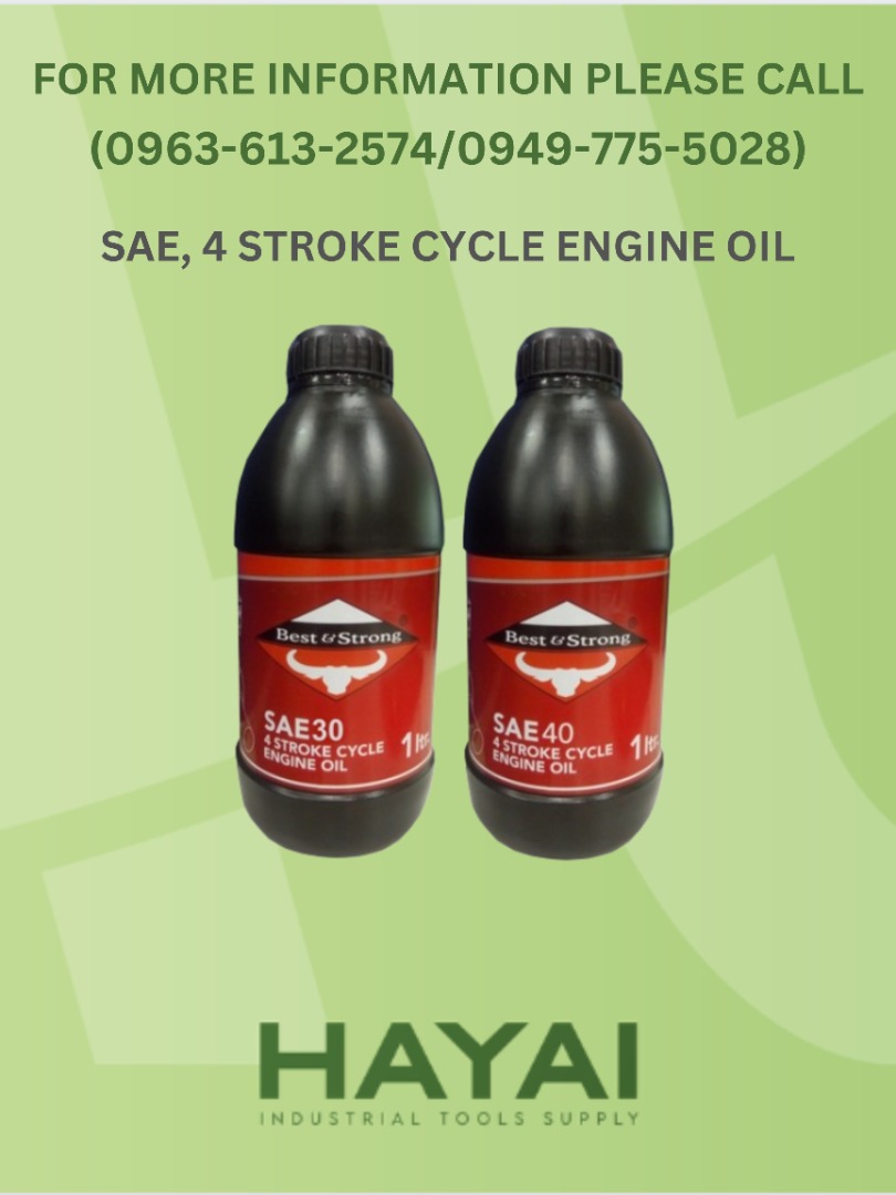 4 STROKE CYCLE ENGINE OIL, Commercial & Industrial, Construction Tools ...