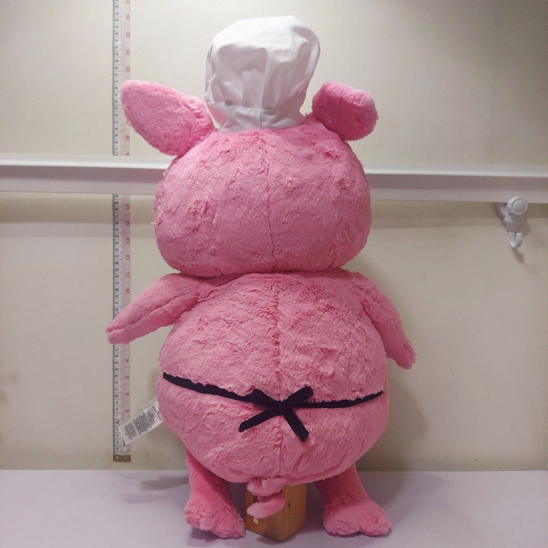 [60cm] M&S Percy Pig Chef Limited Edition Soft Toy Plush Cooking With ...
