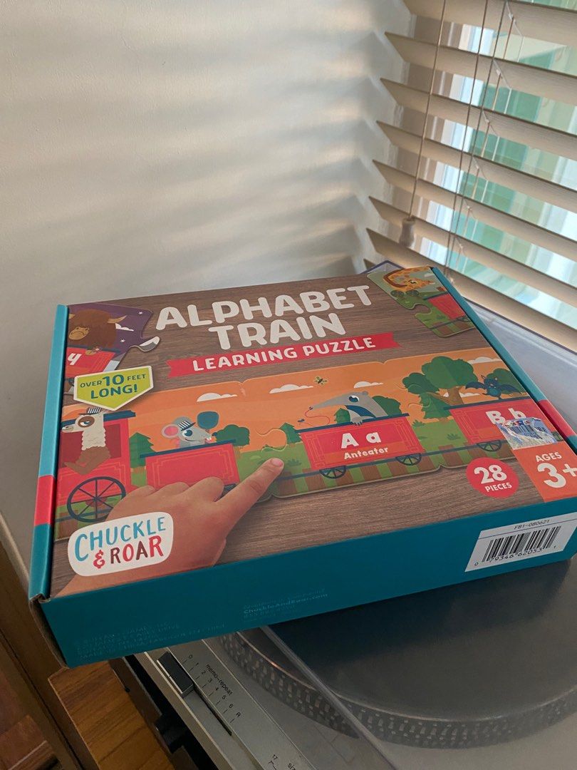 Chuckle & Roar Alphabet train, Babies & Kids, Infant Playtime on Carousell