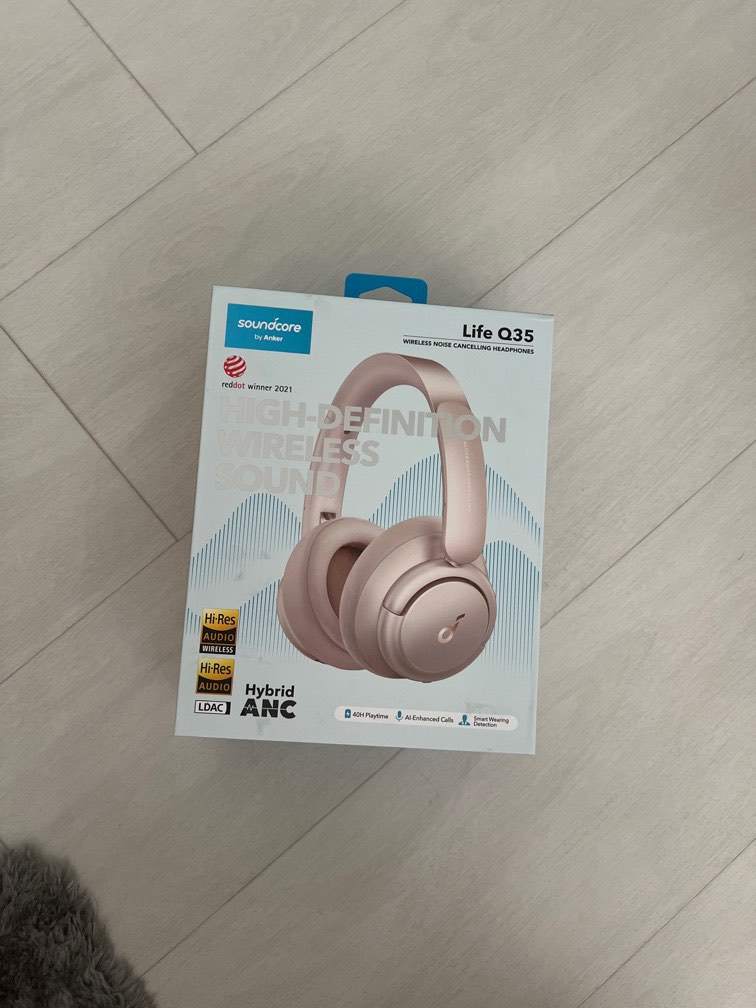 Anker Soundcore Life Q35 Wireless Noise Cancelling Headphones, Audio ...