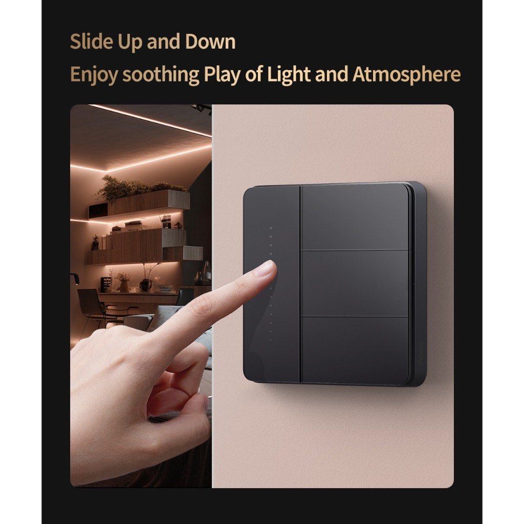 AQARA Smart Wall Switch Z1 Pro Compatibility for No/With Neutral Easy ...