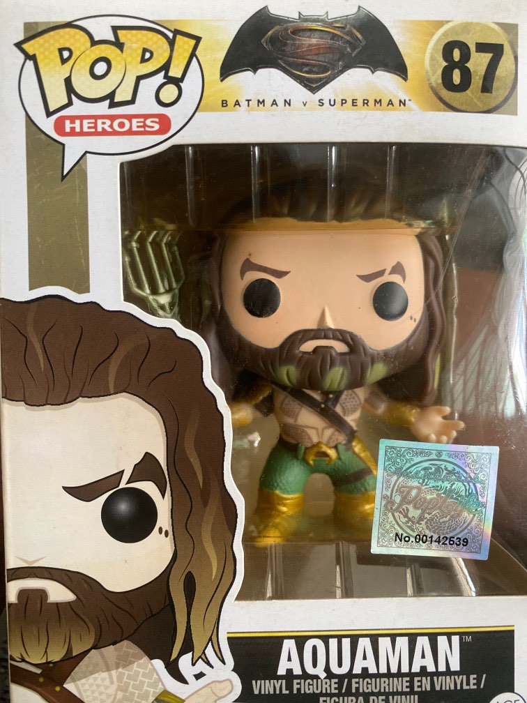 Aquaman Funko POP Heroes, Hobbies & Toys, Toys & Games on Carousell