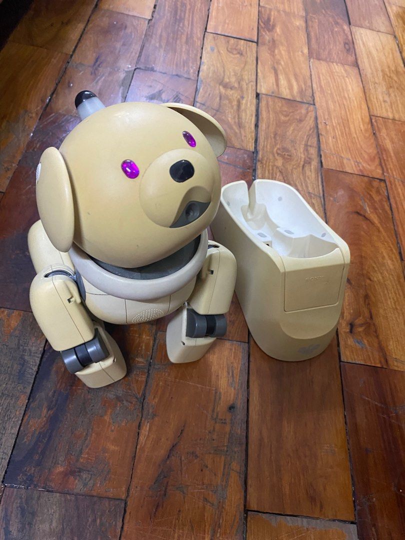 AS-IS Sony Ivory 3rd Generation Latte AIBO ERS-311 Junk For Parts Super ... AS-IS Sony Ivory 3rd Generation Latte AIBO ERS-311 Junk For Parts Super ...
