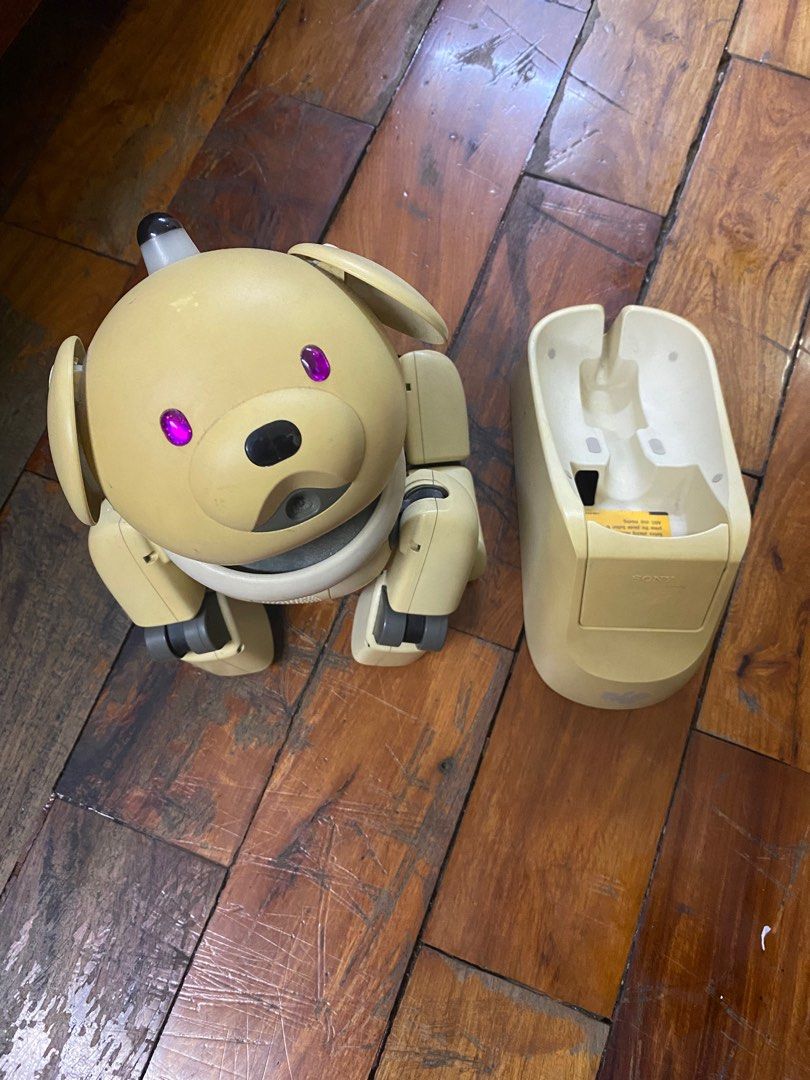 AS-IS Sony Ivory 3rd Generation Latte AIBO ERS-311 Junk For Parts Super ... AS-IS Sony Ivory 3rd Generation Latte AIBO ERS-311 Junk For Parts Super ...