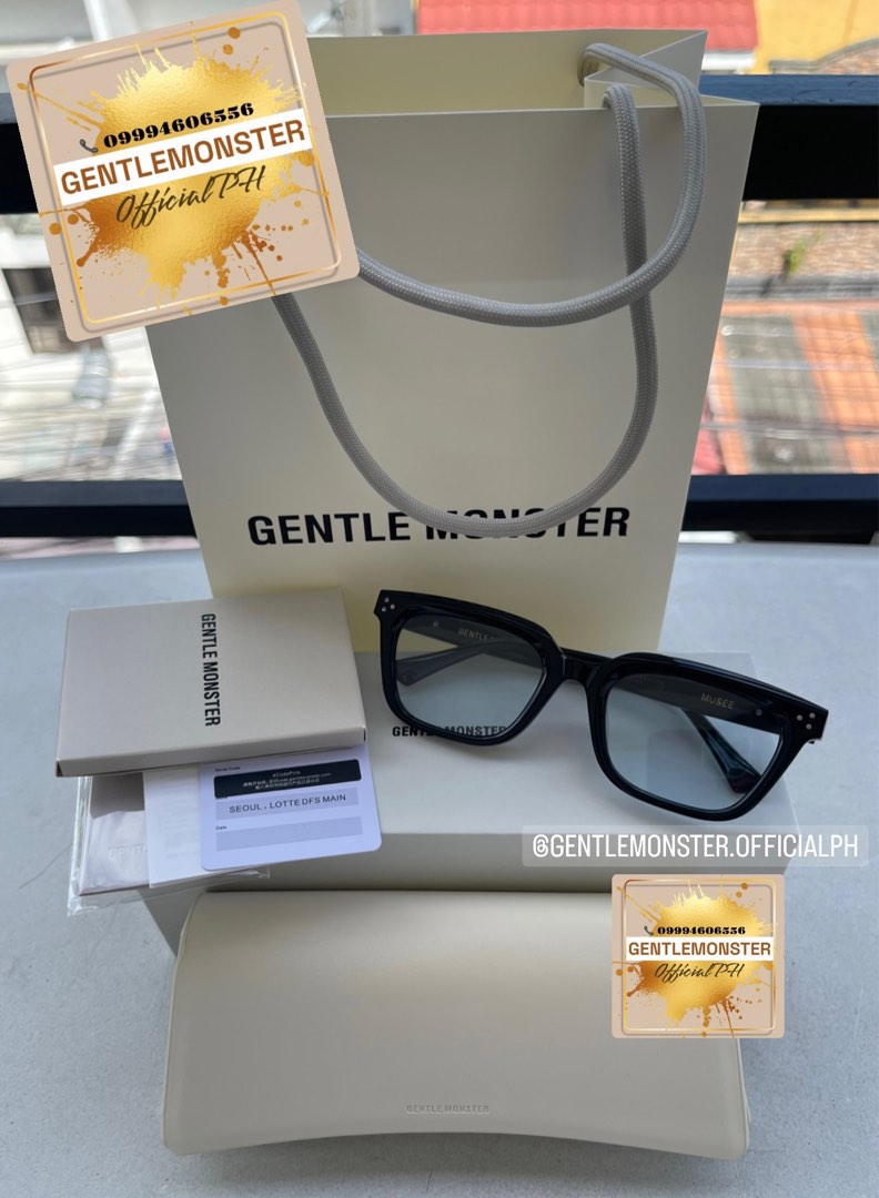 Auth GENTLE MONSTER - MUSEE 01 (BL), Women's Fashion, Watches ...