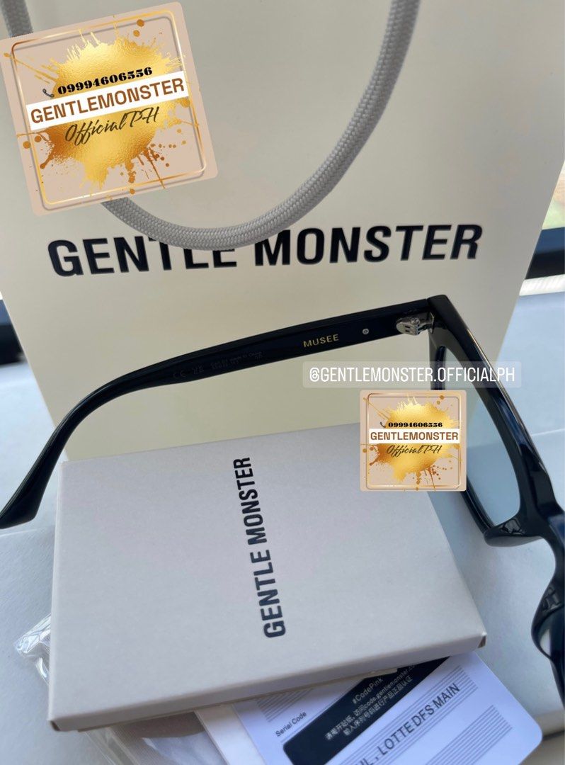 Auth GENTLE MONSTER - MUSEE 01 (BL), Women's Fashion, Watches ...