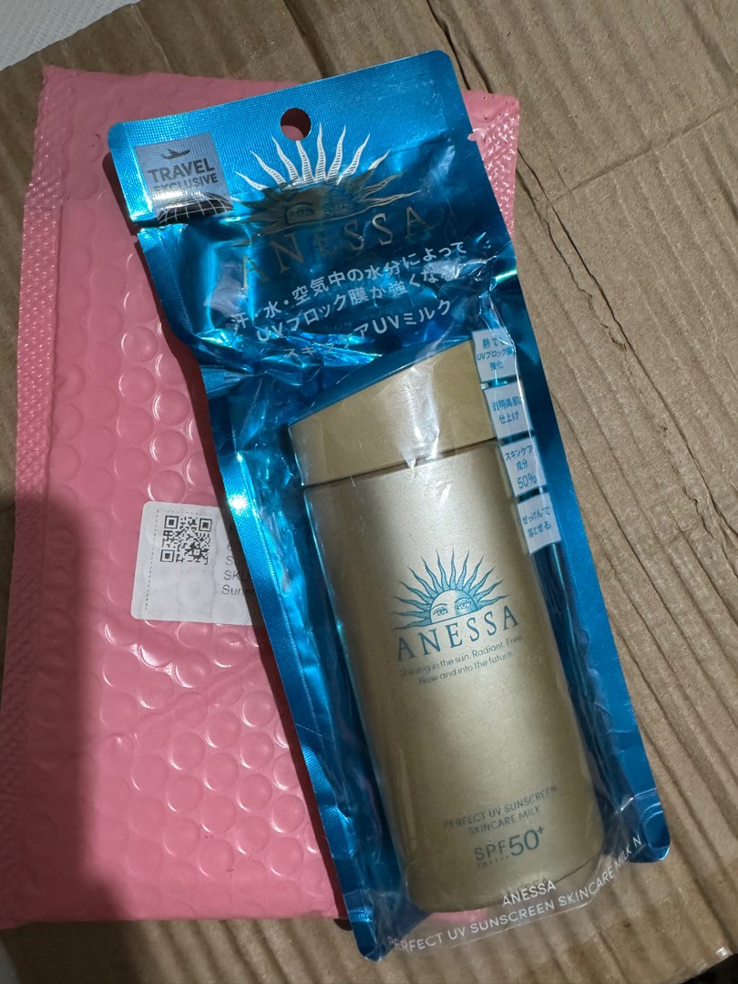 Authentic Anessa Sunscreen 90ml, Beauty & Personal Care, Face, Face ...