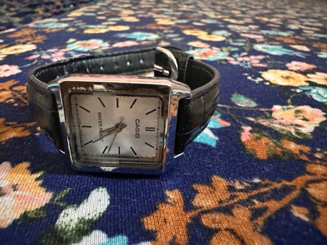 Authentic casio square face ladies watch, Women's Fashion, Watches ...