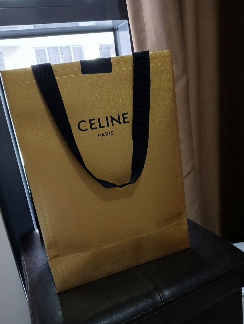 Authentic Celine paper bag, Luxury, Accessories on Carousell