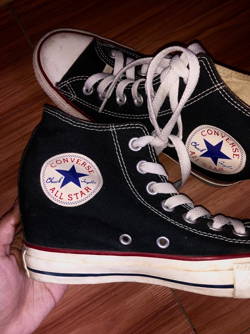 Authentic Converse Wedge, Women's Fashion, Footwear, Shoe inserts on ...