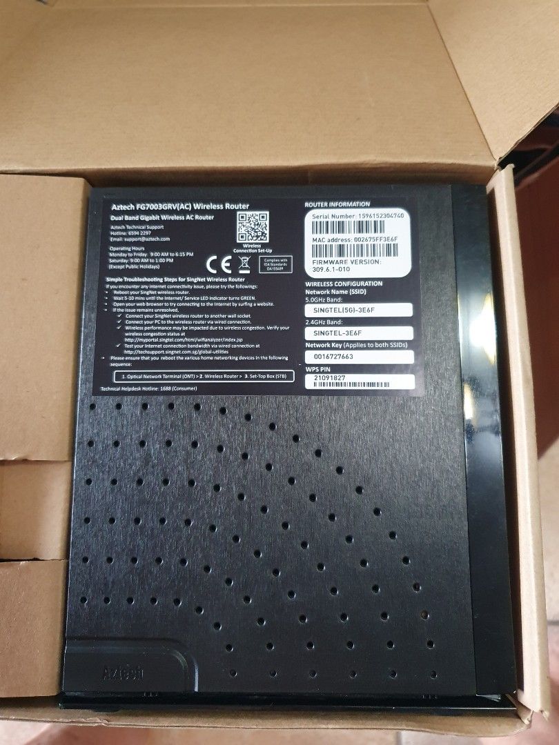 Aztech Wireless Router, Computers & Tech, Parts & Accessories ...