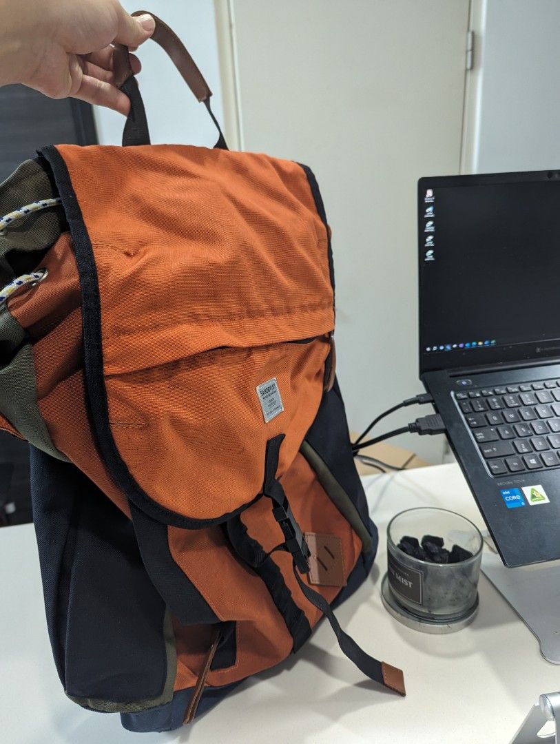 Backpack Sandqvist, Men's Fashion, Bags, Backpacks on Carousell