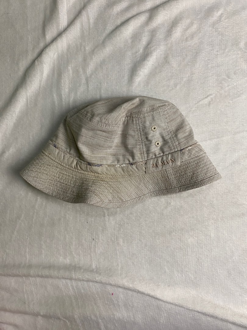 BALMAIN PARIS BUCKET HAT, Men's Fashion, Watches & Accessories, Caps ...