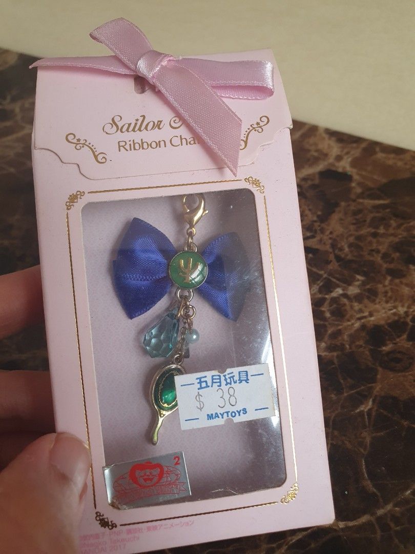Bandai Namco Sailormoon Ribbon Charm (Sailor Neptune), Hobbies & Toys ...