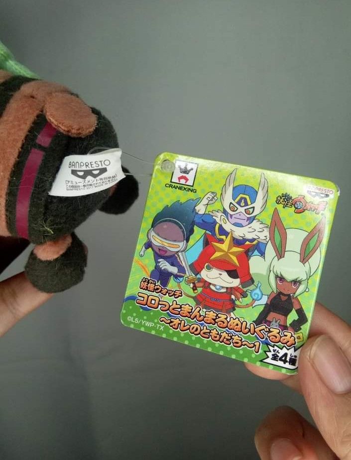 Banpresto Yokai Watch Agent Spect-Hare Bunny Mint plush, Hobbies & Toys ...