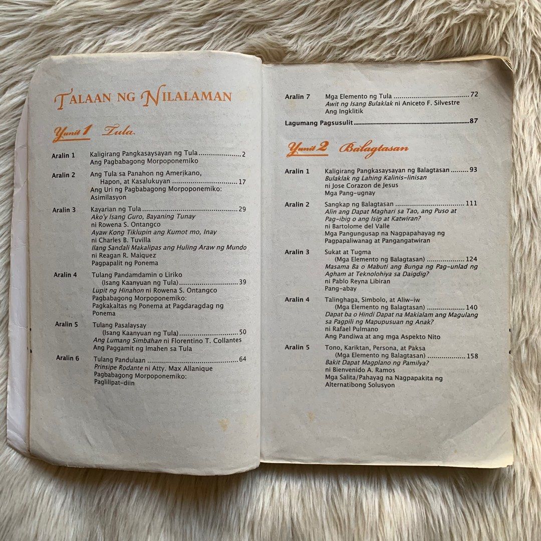 Batayang Aklat II: Panitik: Filipino sa Panahon ng Pagbabago, Hobbies ...