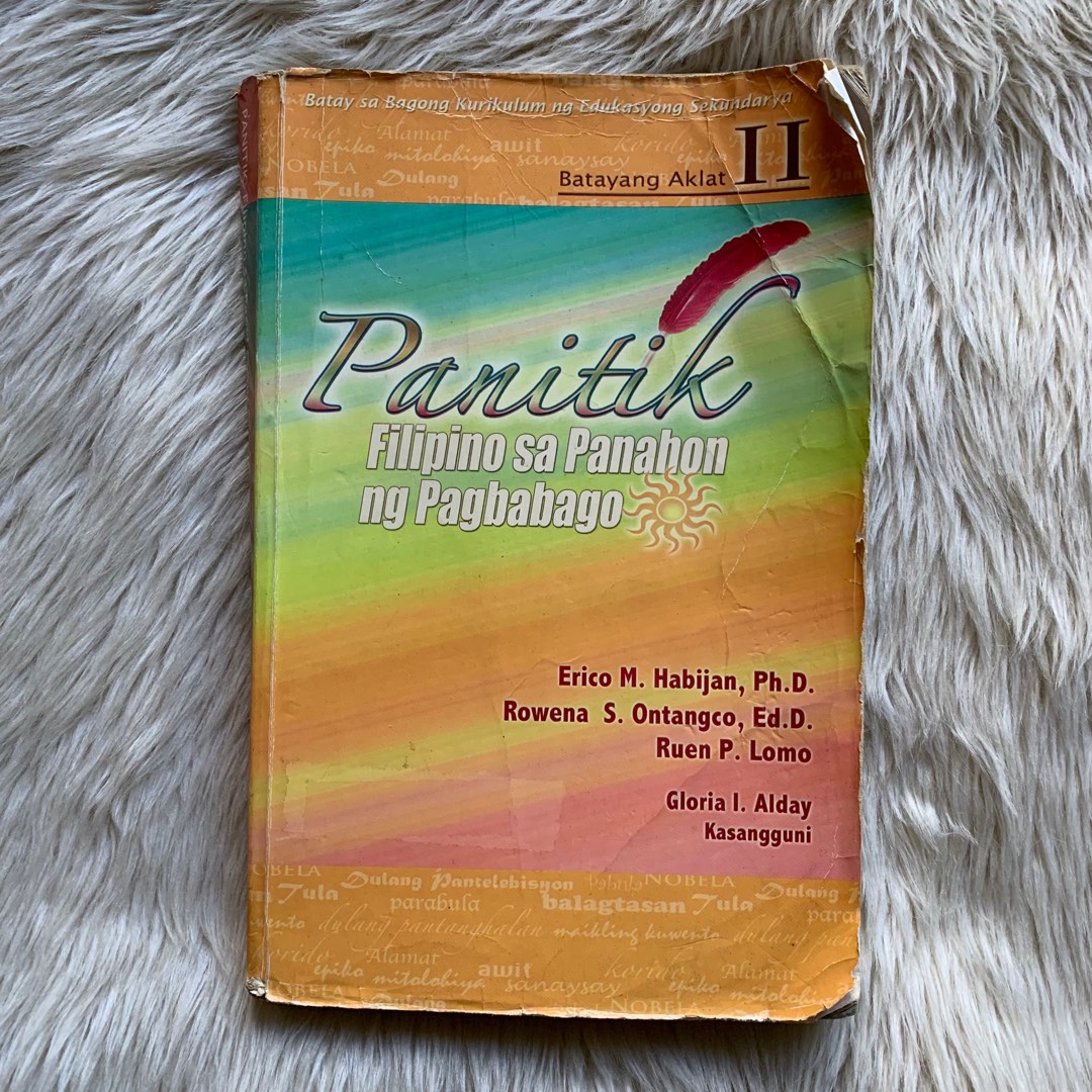 Batayang Aklat II: Panitik: Filipino sa Panahon ng Pagbabago, Hobbies ...