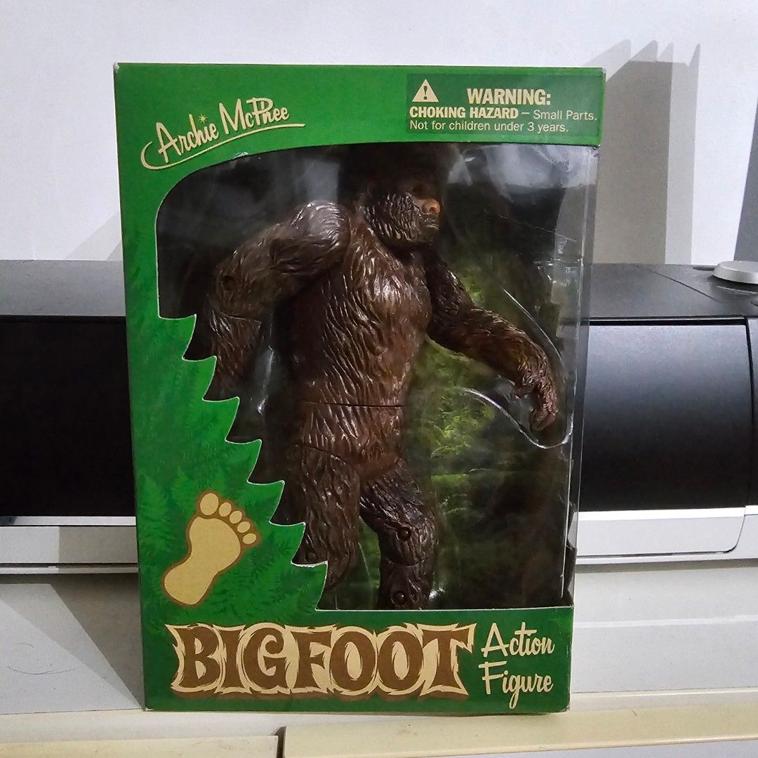 Bigfoot Action Figure Archie McPhee, Hobbies & Toys, Toys & Games on ...