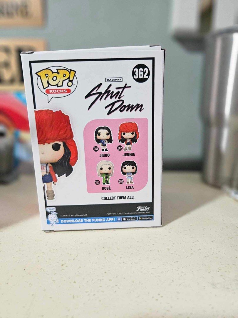 BLACKPINK JENNIE FUNKO POP, Hobbies & Toys, Memorabilia & Collectibles ...