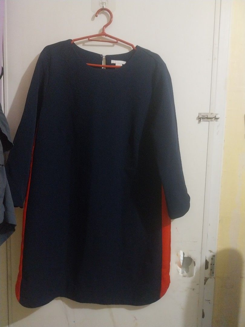 Blue Office Dress, Women's Fashion, Dresses & Sets, Dresses on Carousell