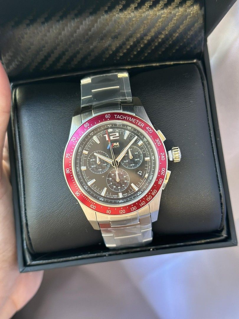 BMW M Chronograph Watch, Men's Fashion, Watches & Accessories, Watches ...