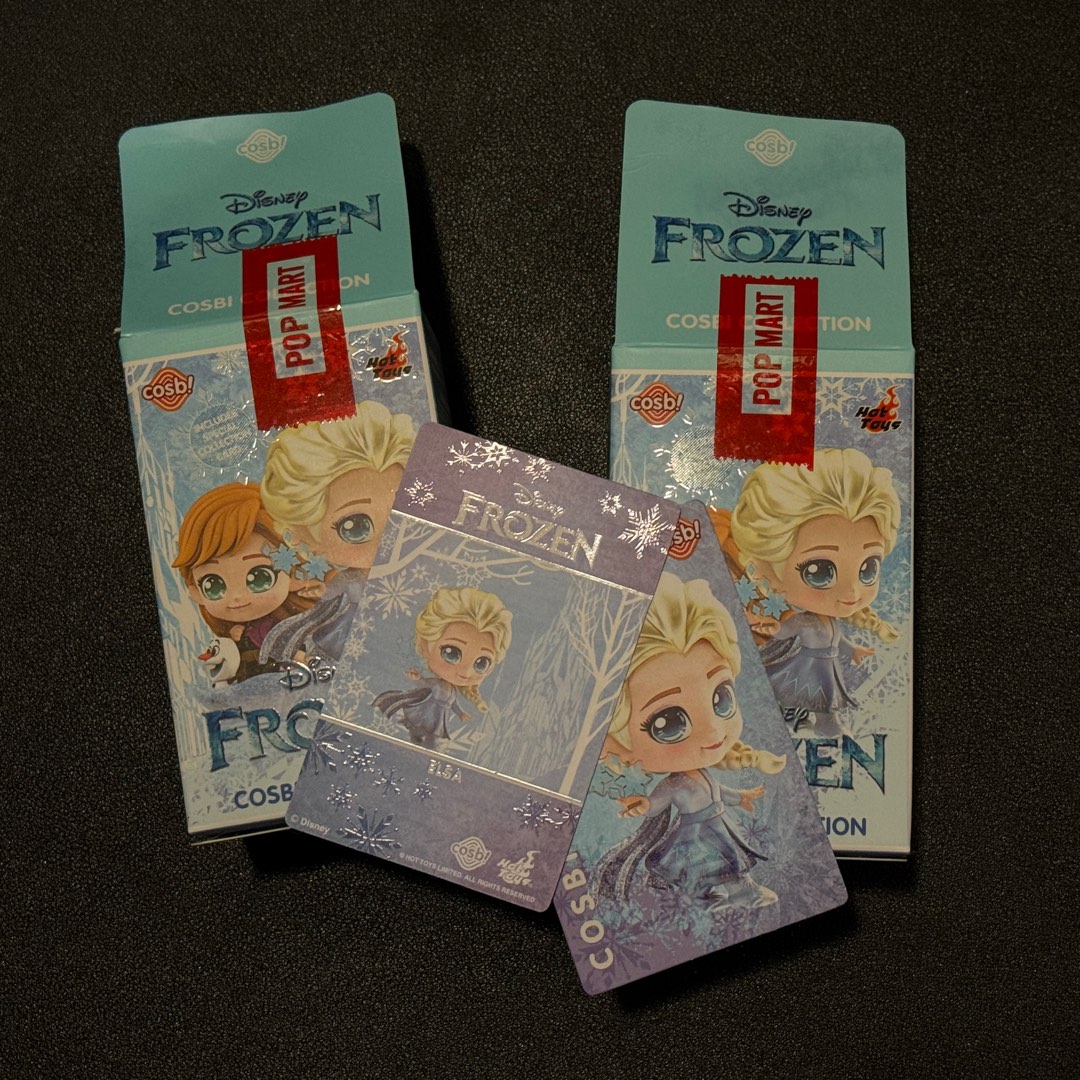BNIF ELSA Frozen Cosbi Collection Pop Mart Blind Box, Hobbies & Toys ...