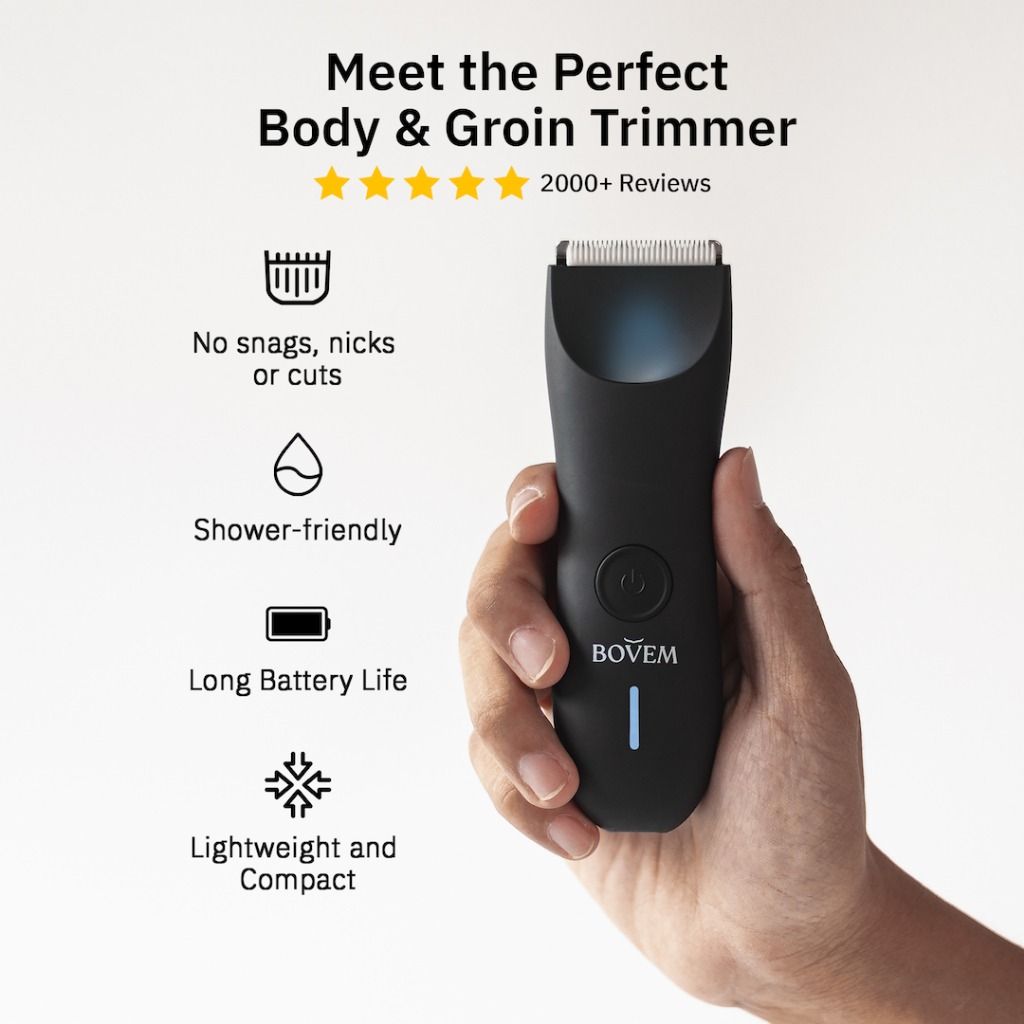 BOVEM Globe trimmer 2.0 Waterproof Below-The-Waist Trimmer for Body and ...