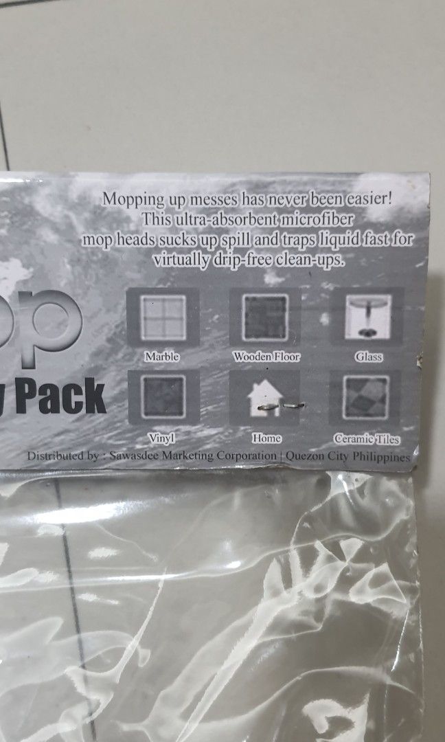Brand New iMop set with free mop head, Furniture & Home Living ...