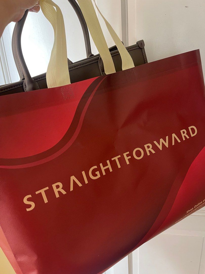 Brandnew Straightforward Bag, Women's Fashion, Bags & Wallets, Tote ...