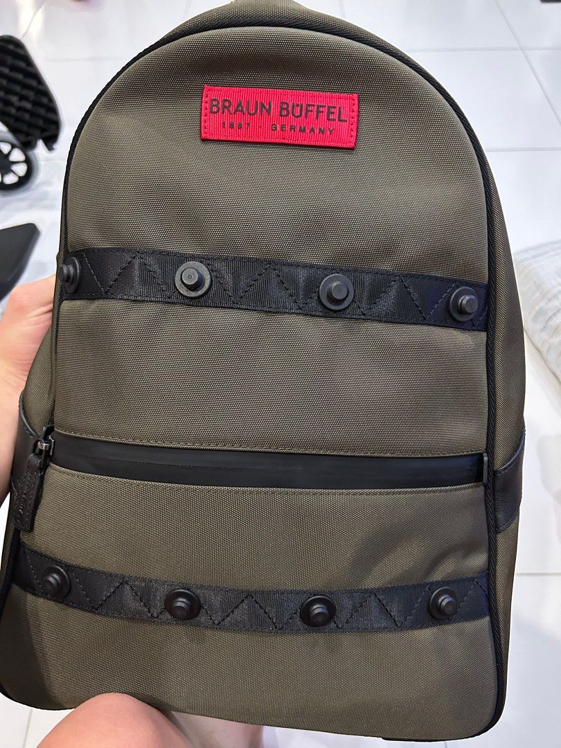 Braun Buffel bag pack, Women's Fashion, Bags & Wallets, Backpacks on ...