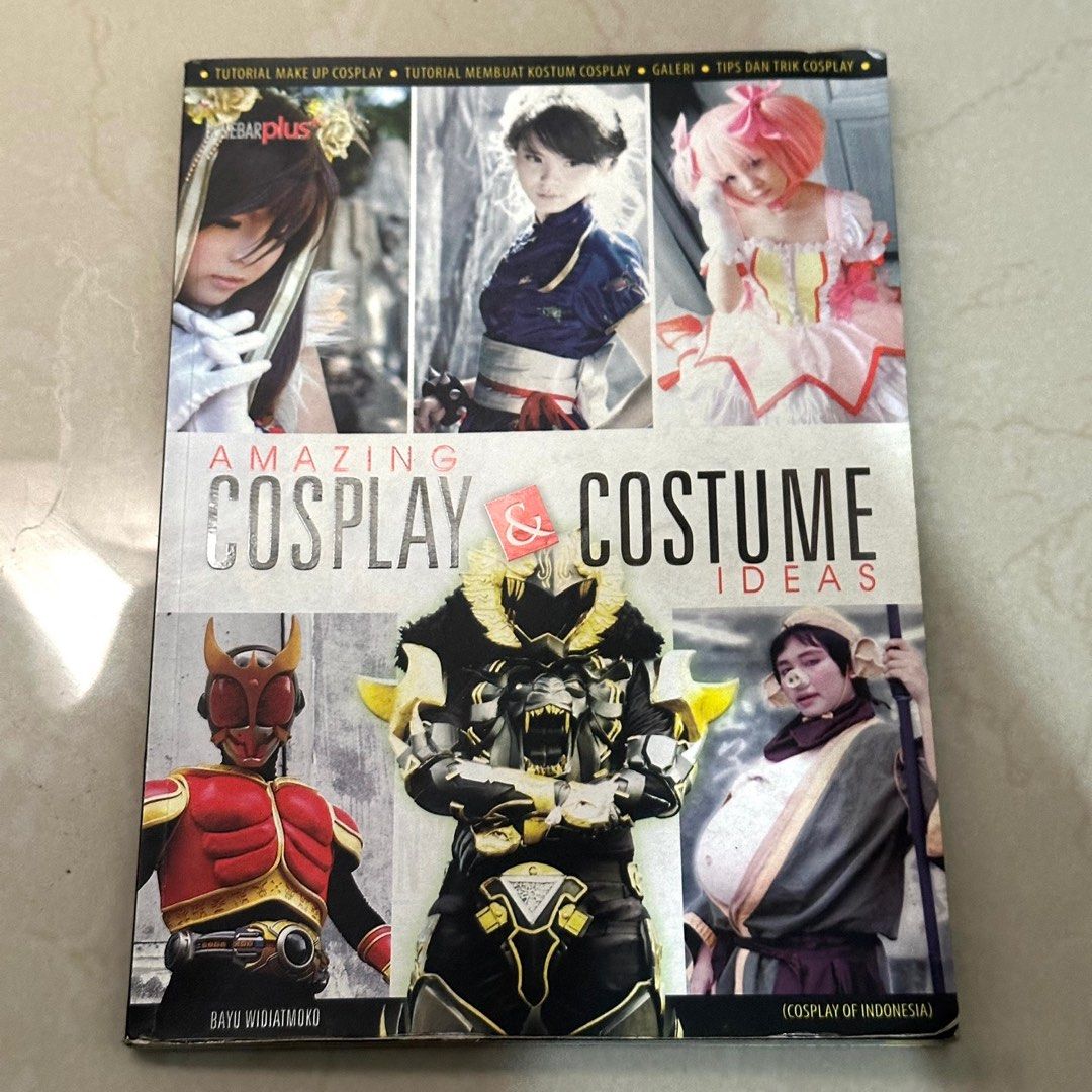 Buku Amazing Cosplay & Costume Book, Buku & Alat Tulis, Buku di Carousell