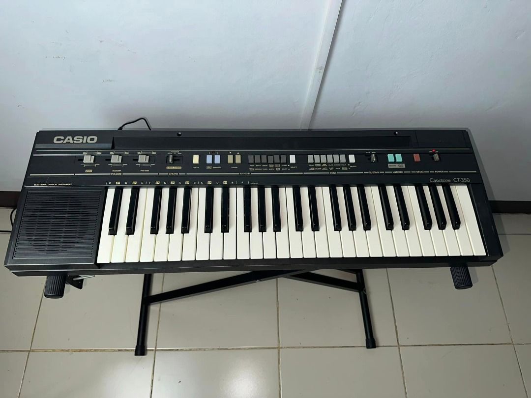 Casio CT-350 Piano Keyboard Organ 49 Keys, Hobbies & Toys, Music ...