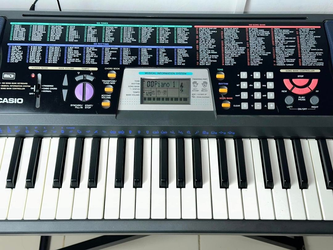 Casio CTK-501 Piano Keyboard Organ 61 Keys, Hobbies & Toys, Music & Media, Musical Instruments ...