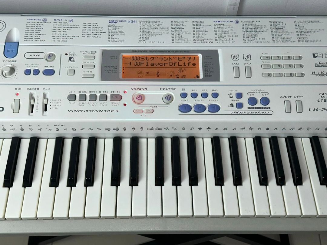 Casio LK-203TV Piano Touch Response Keyboard Organ 61 Keys, Hobbies ...